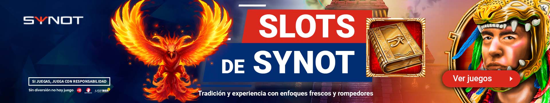 Slots Synot Gaming | Todos los Juegos | JOKERBET.es